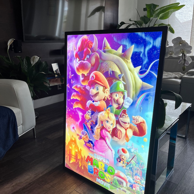 Led Frame 27x40 Poster - Etsy