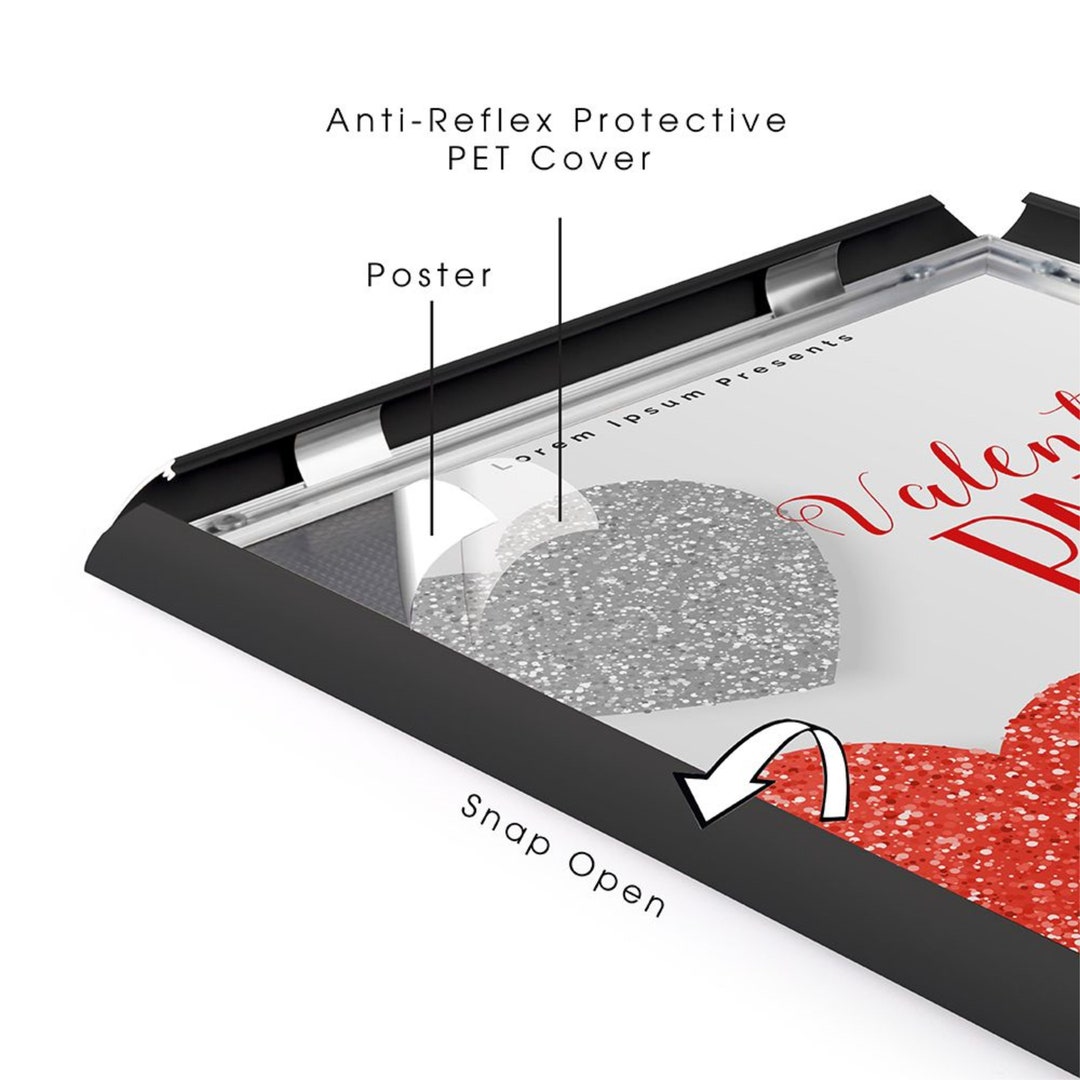 Custom Snap Frame Movie Poster, Snap Frames Print Wall Art, Framed ...