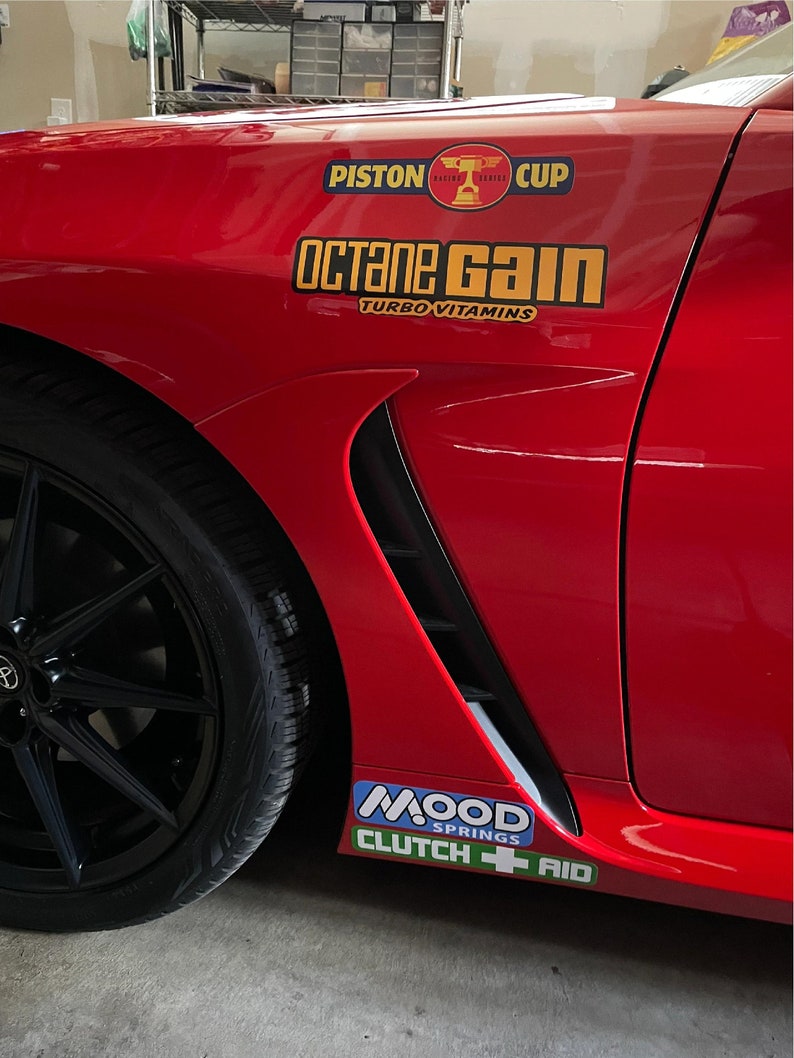Lightning Mcqueen Racing Logo Decal - Car Wrap Vinyl Graphics - Etsy