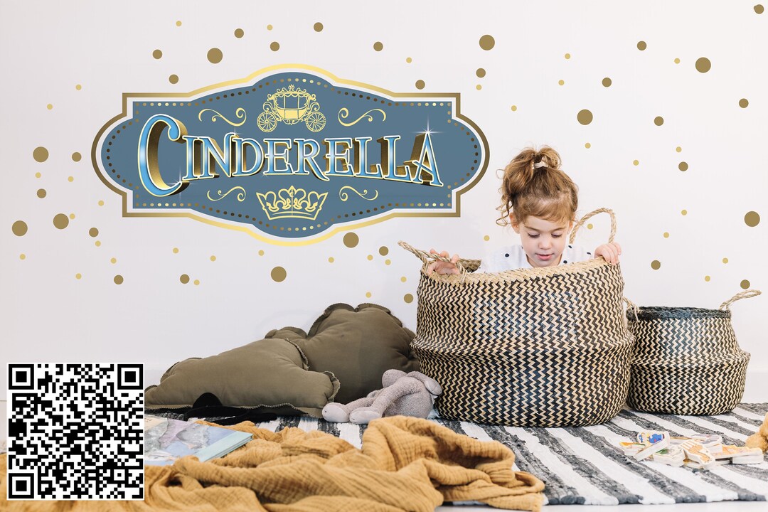 Cinderella Castle Wall Decal – 3D Window Effect, Kids Room Decor - Etsy
