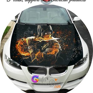 HOOD Graphic Design Vehicle Car HOOD Decal WRAPS Gifts for New Cars, 3M ...