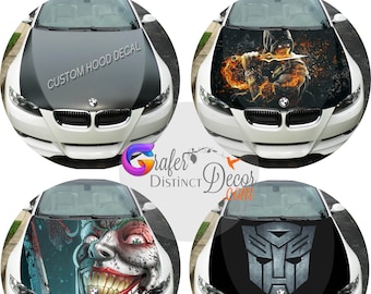 Hood Wrap Decal - Etsy