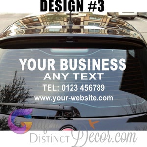 Custom Decal, Create Your Own Design Sticker for Wall or Sign ...