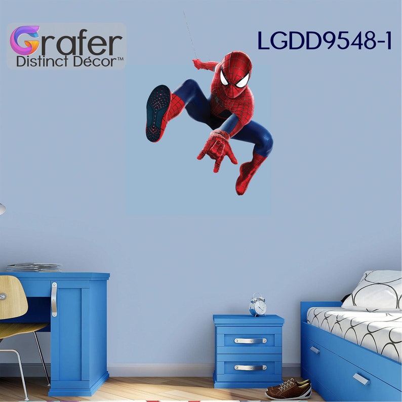 Amazing Spider Man Decal Marvel Comicscomic Hero Decal Wall - Etsy