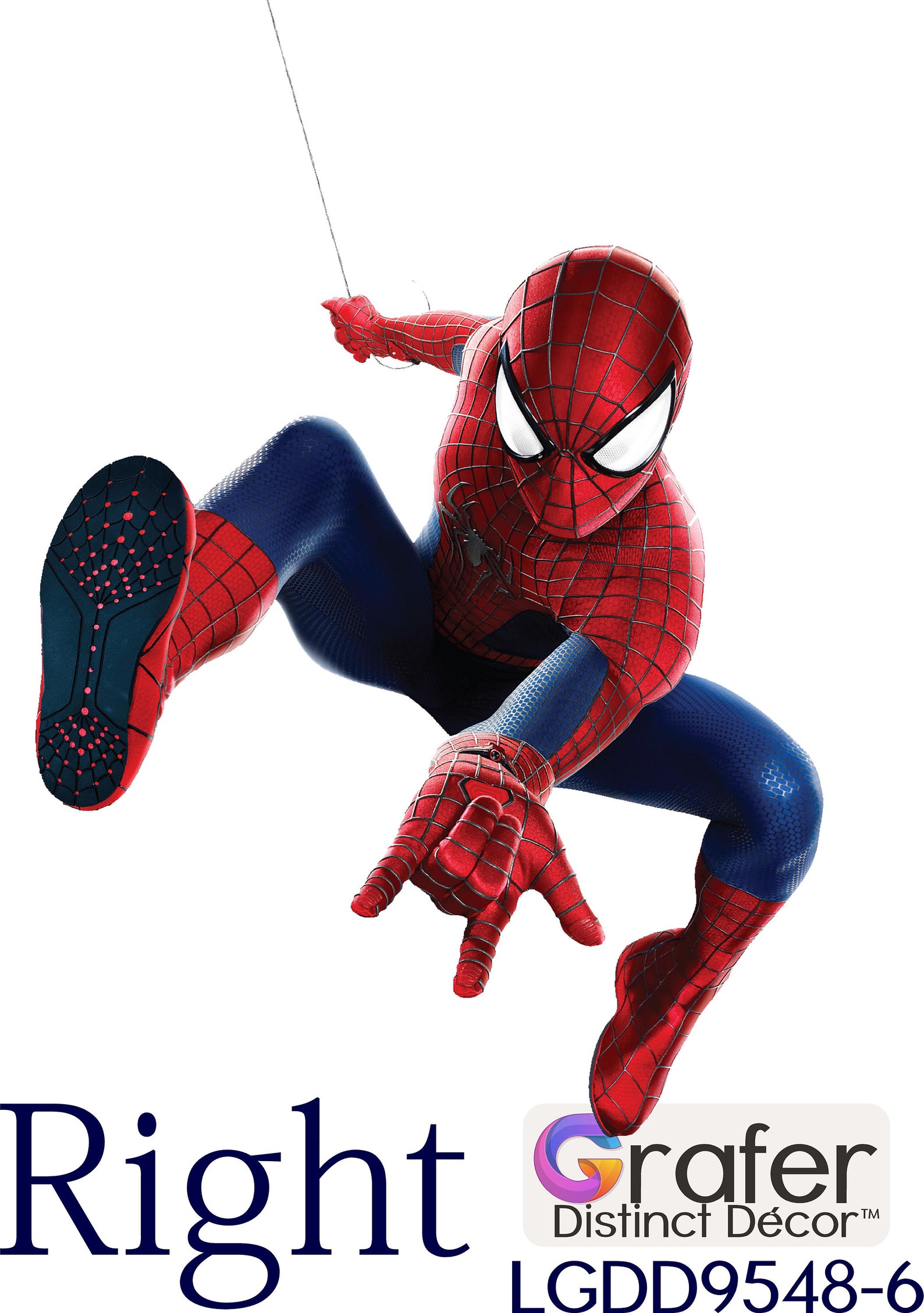 Amazing Spider Man Decal Marvel Comicscomic Hero Decal Wall | Etsy