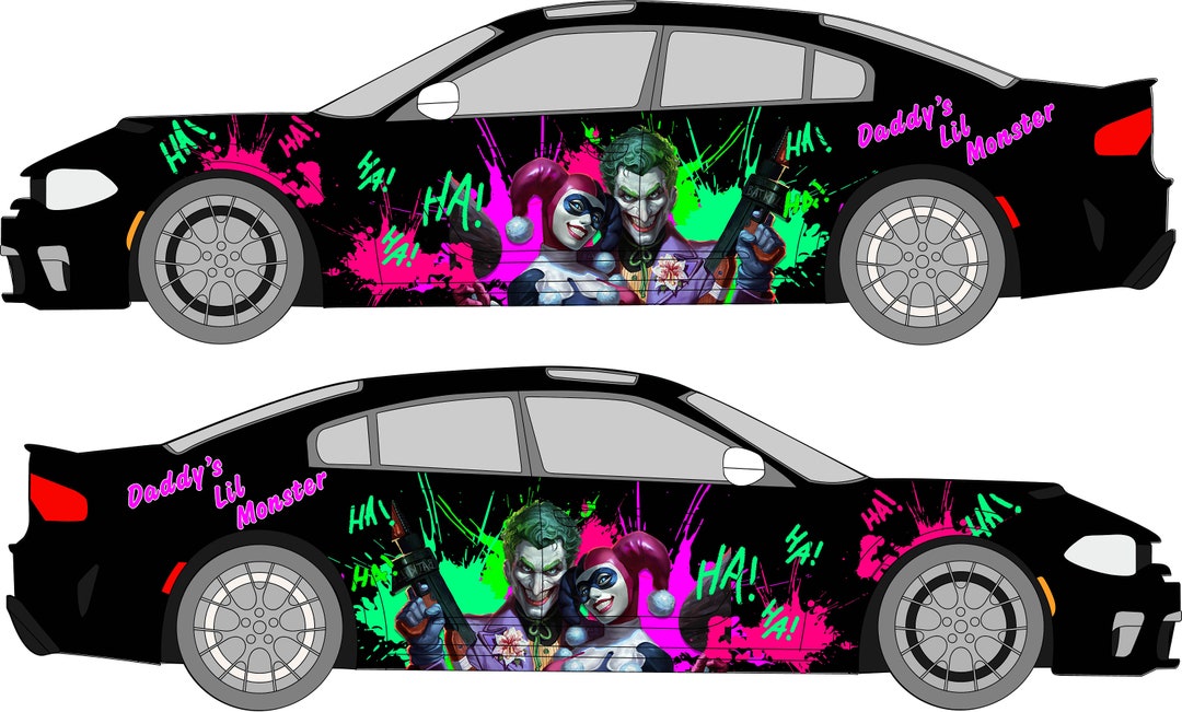 Custom Partial Wrap, Wrap Sticker, Vinyl Decal Graphic, Custom Vehicle ...