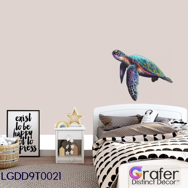 Turtle Wall Decal - Etsy