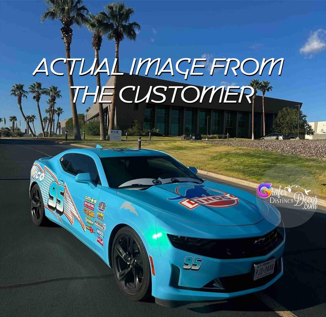 Custom Wrap Vinyl Graphic - Jackson Storm Decal-racing Vehicle Decals ...