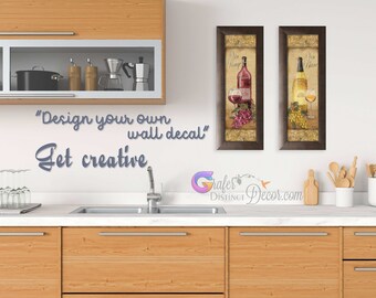 Custom Decal Create Your Own Design Sticker for Wall or Sign - Etsy