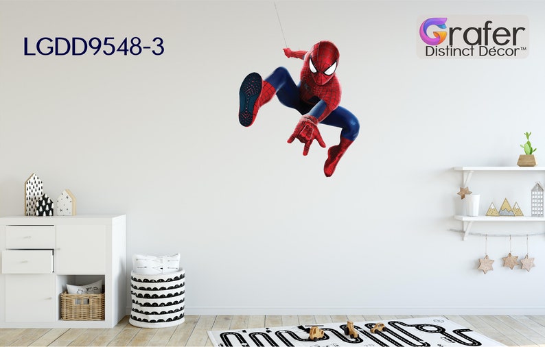 Amazing Spider Man Decal Marvel Comicscomic Hero Decal Wall | Etsy