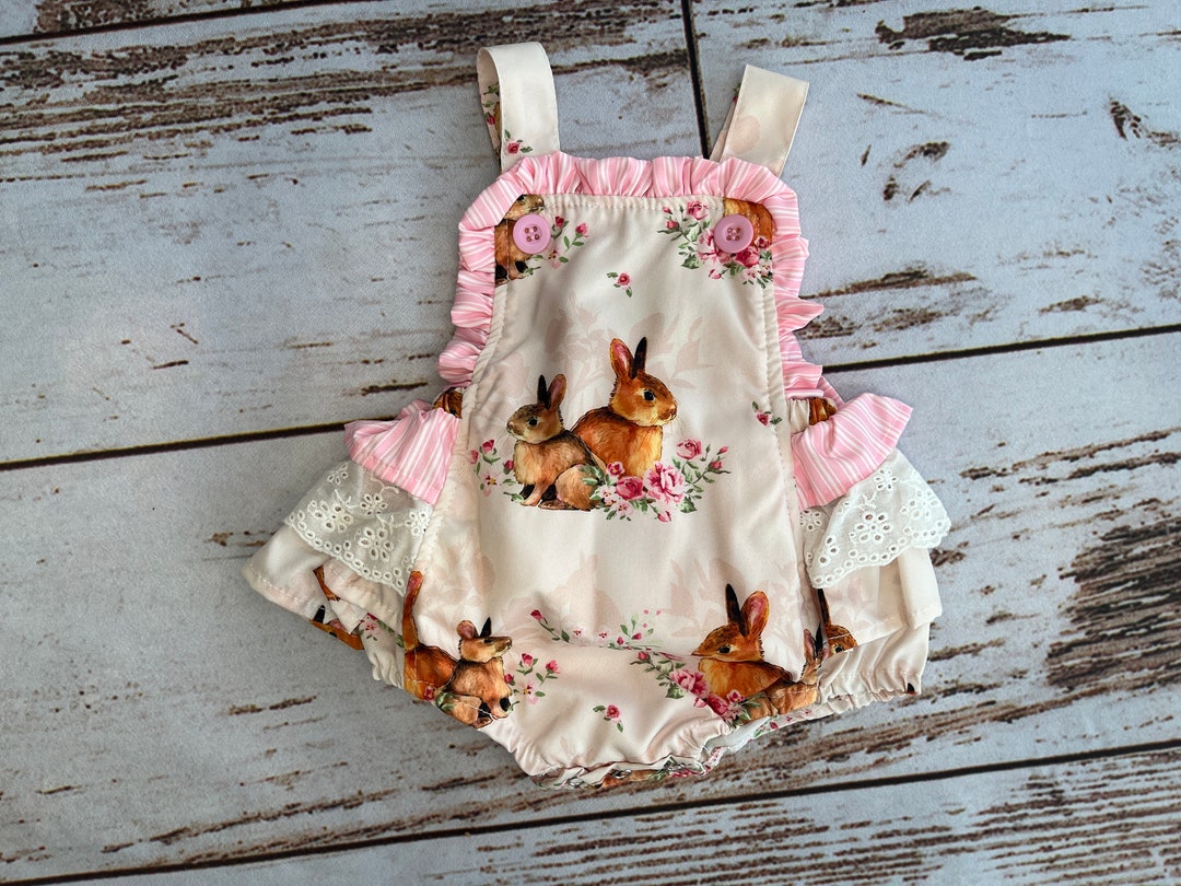 Baby Girl Easter Outfit | Toddler Girl Bunny Outfit | Infant Girl ...