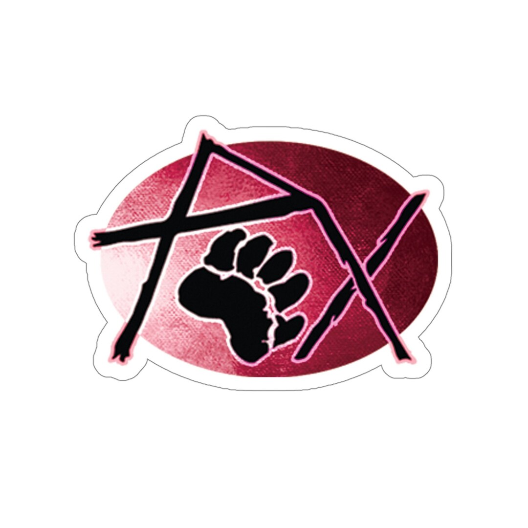 Pax Logo Sticker (red) - Etsy