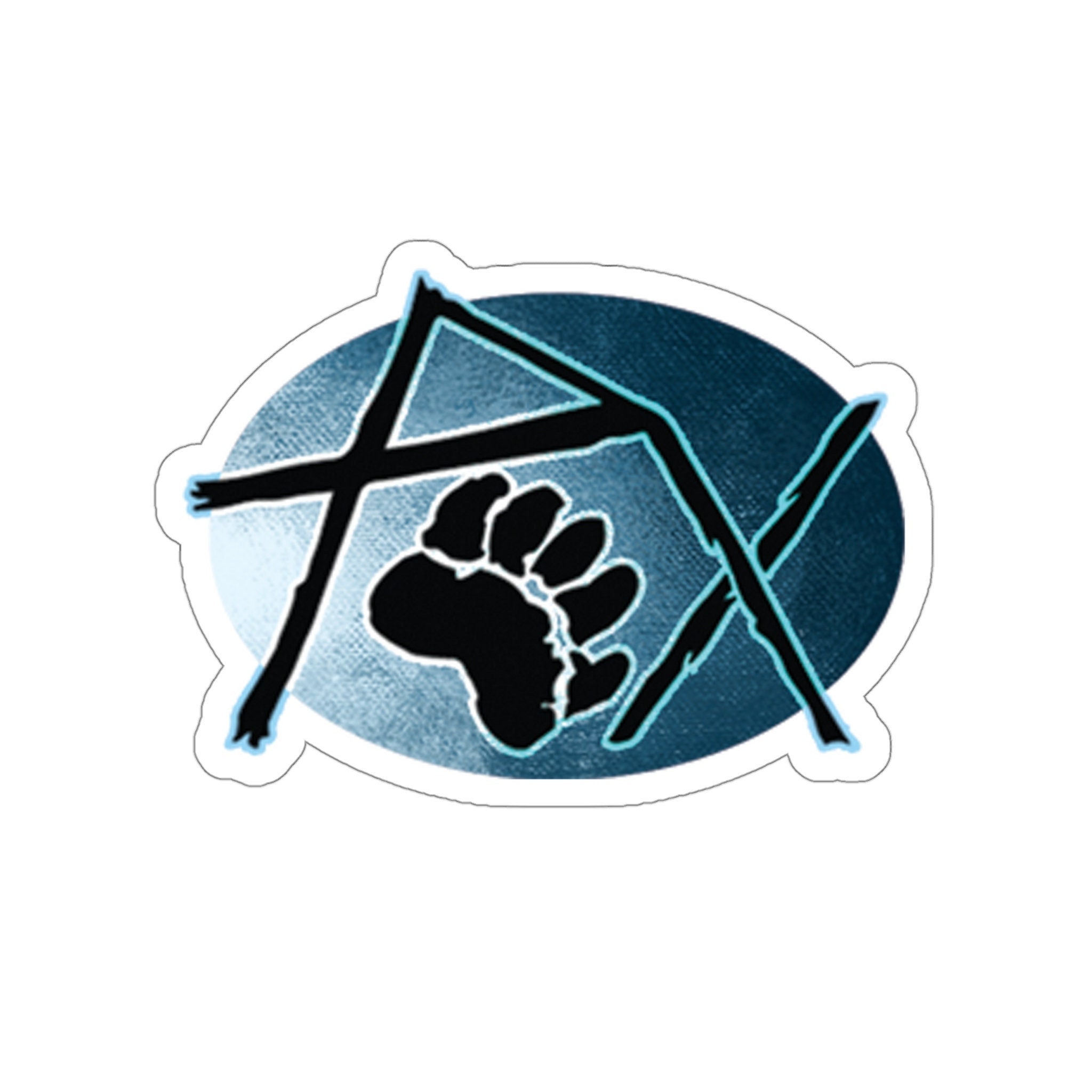 Pax Logo Sticker (blue) - Etsy