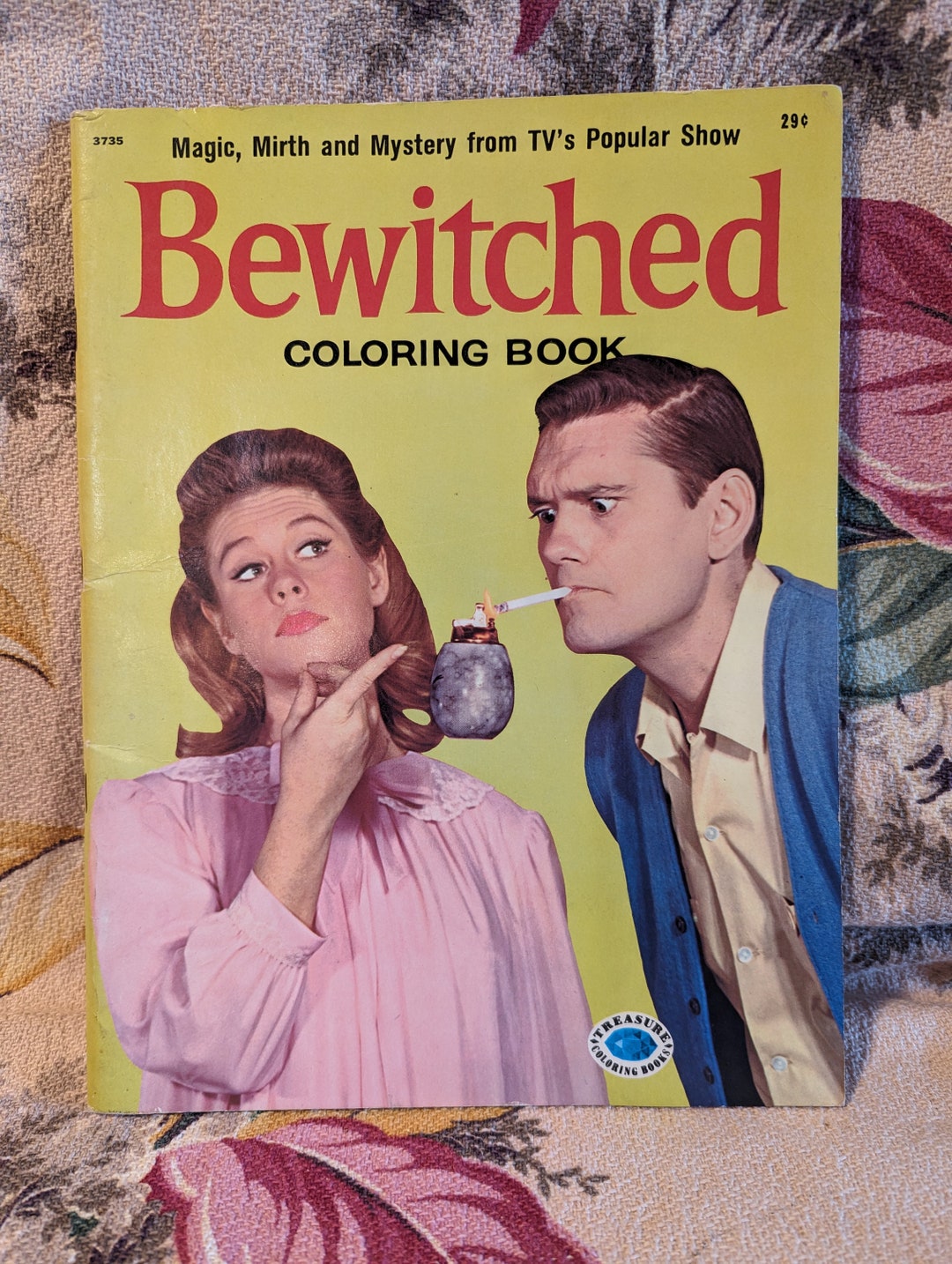 Bewitched Coloring Book 1965 - Etsy