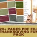 Digital Download Thanksgiving Activities, Trivia & Fun Facts, Scavenger ...