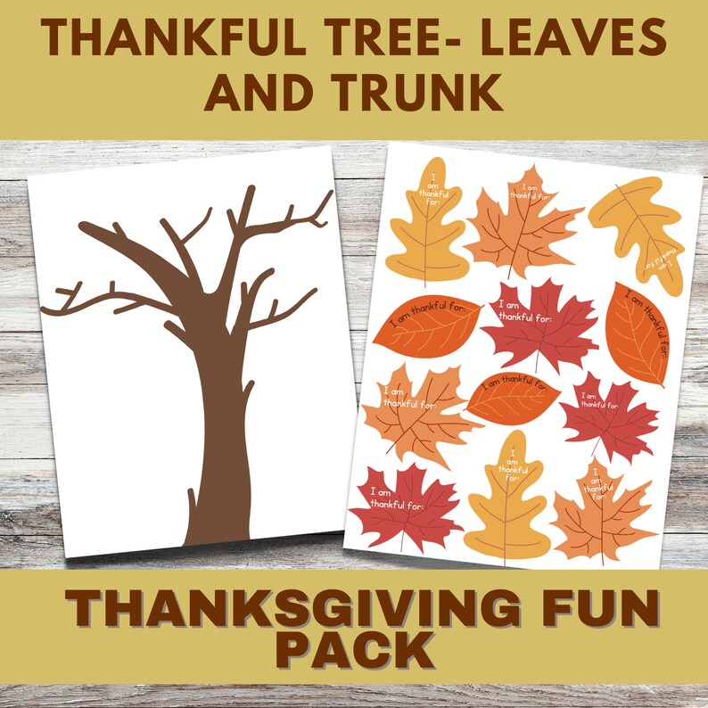 Digital Download Thanksgiving Activities, Trivia & Fun Facts, Scavenger ...
