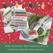 Countdown to Christmas Advent Calendar Paper Chain PDF Printable - Etsy