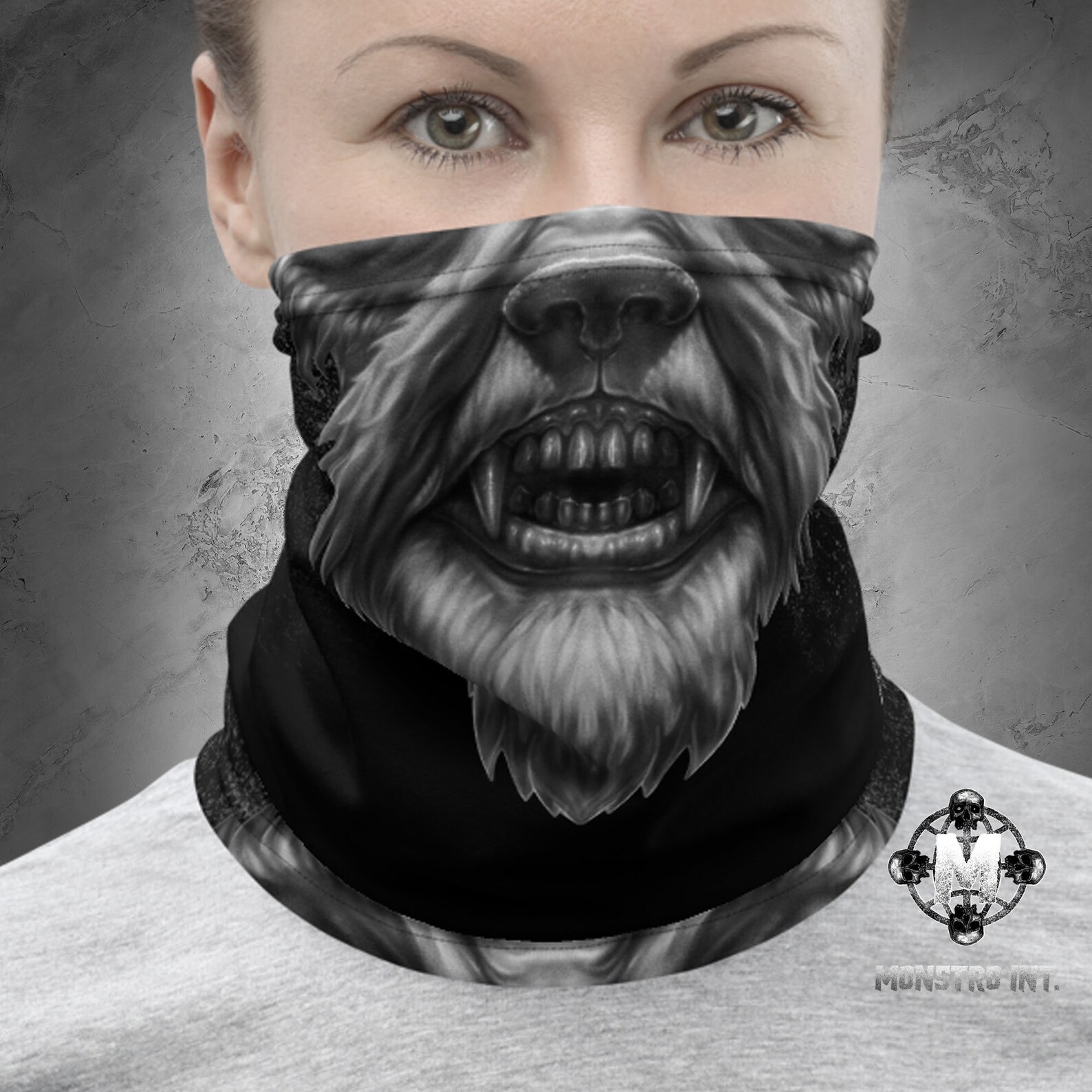 Werewolf Face Mask Wolf Man Classic Horror Mask Washable - Etsy