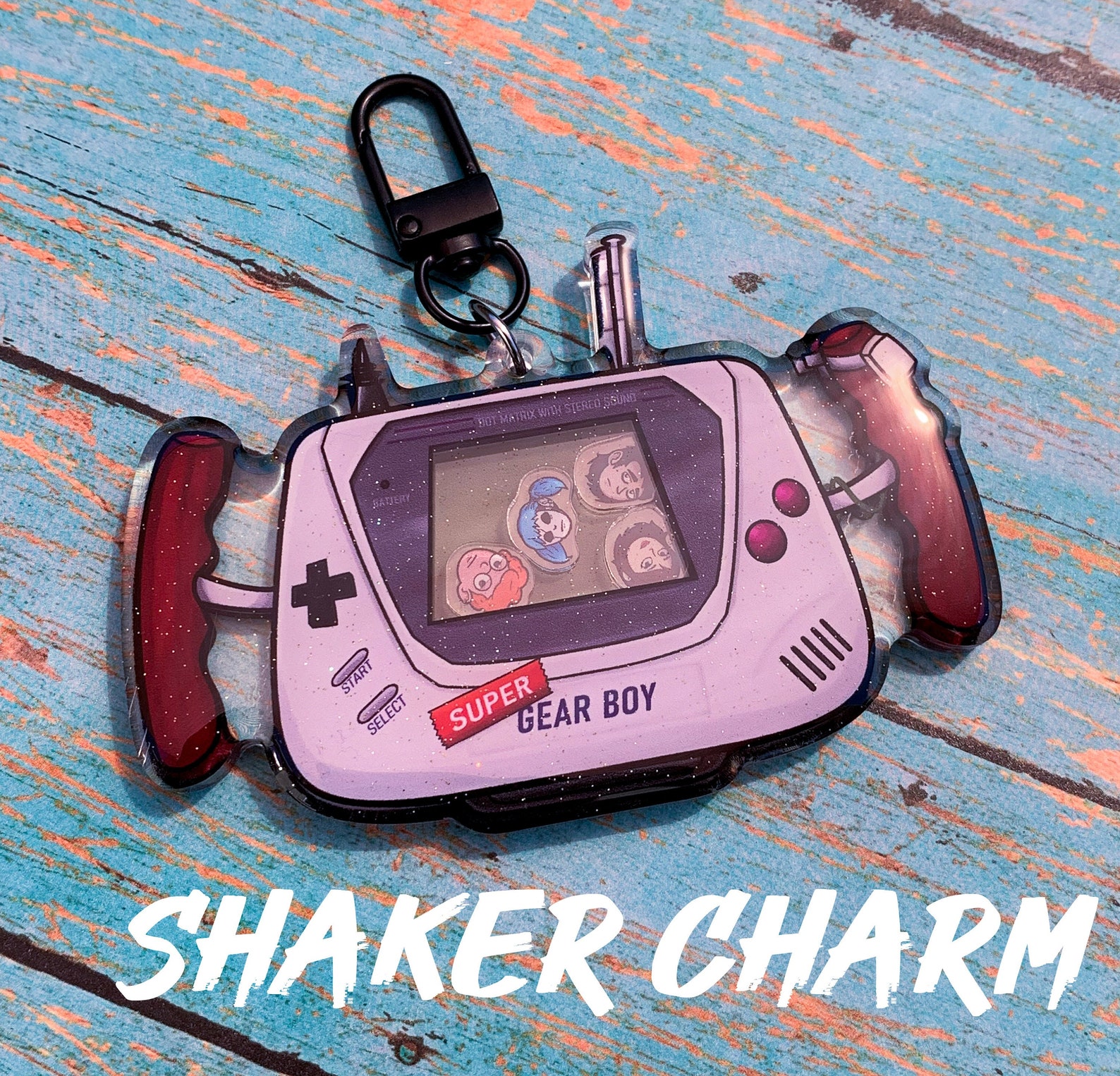 Sally Face Shaker Charm & Sticker - Etsy