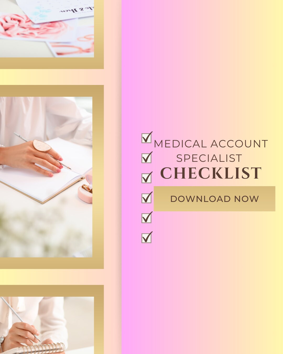 Medical Account Specialist Checklist - Etsy