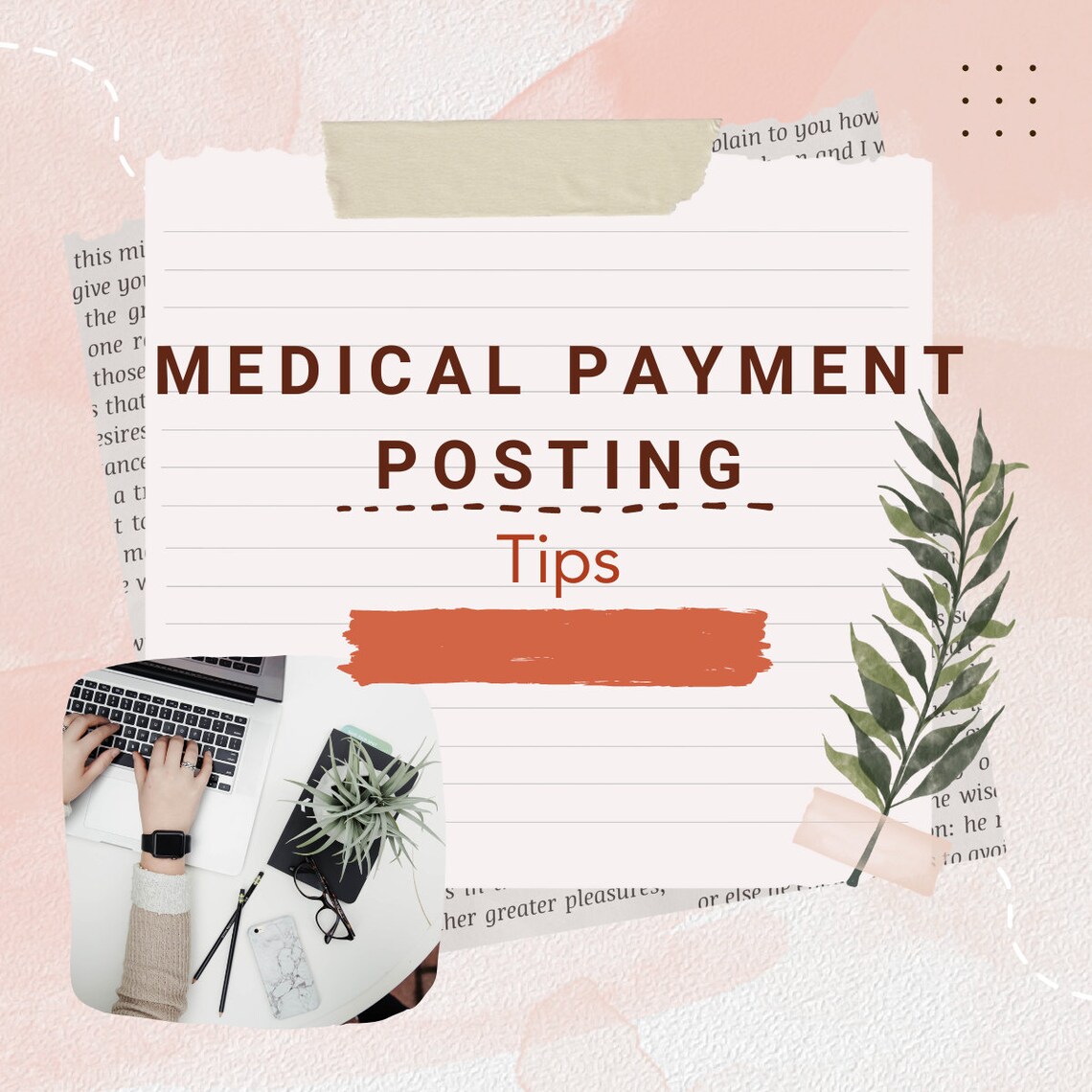 Medical Payment Posting - Tips Sheet - Etsy