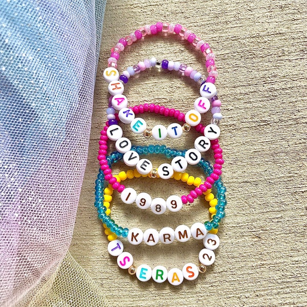 Taylor Swifts Merch Bracelet - Etsy