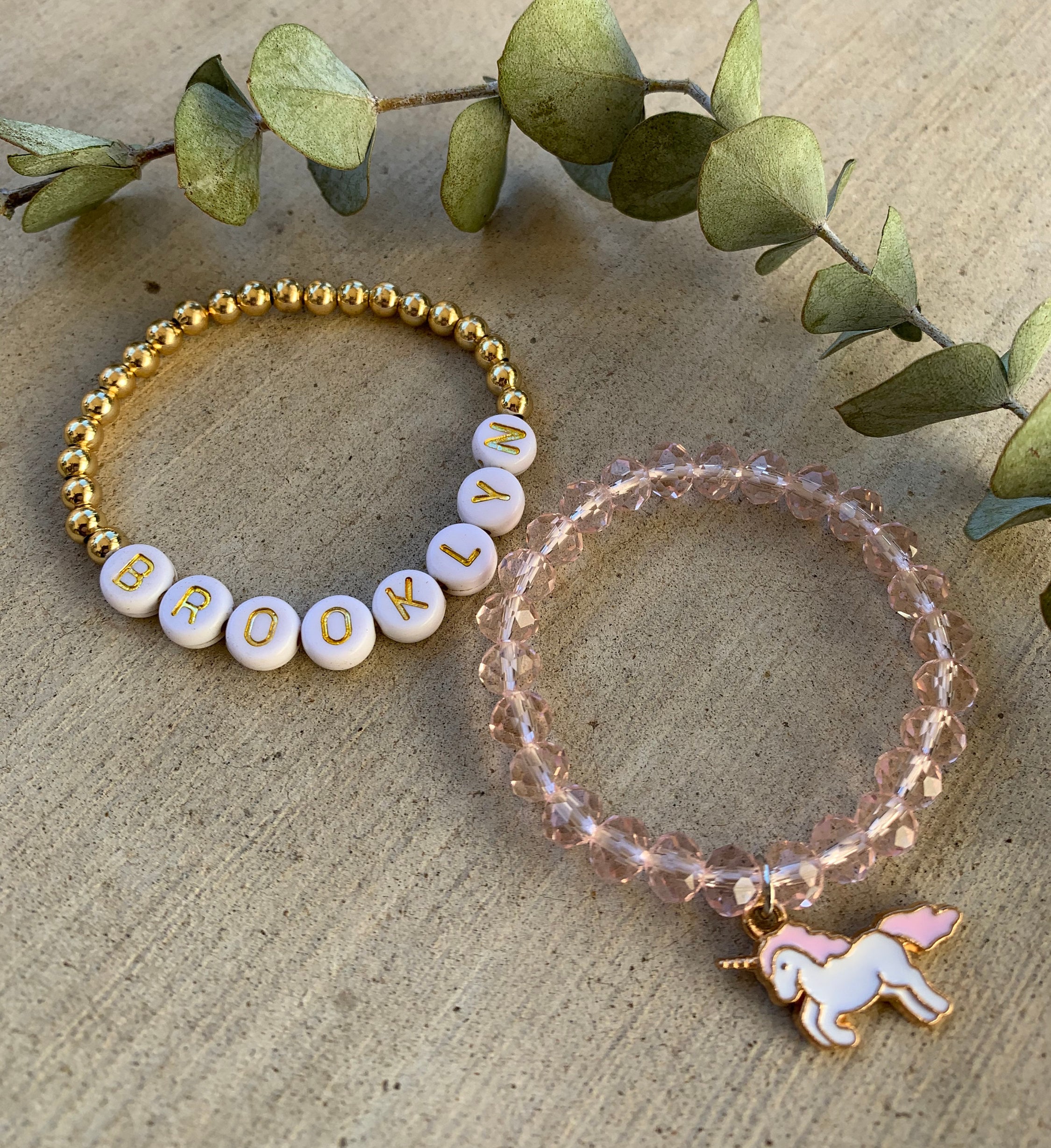 Kids Jewelry Personalized Name Bracelet for Girls Toddler Jewelry for ...