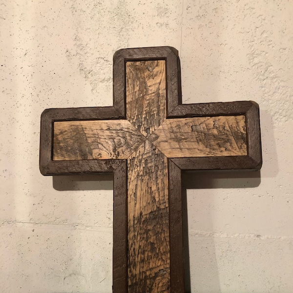 Rustic Cross - Etsy