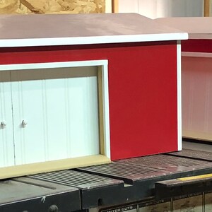 Handcrafted Wooden Toy Machine Shed - Etsy