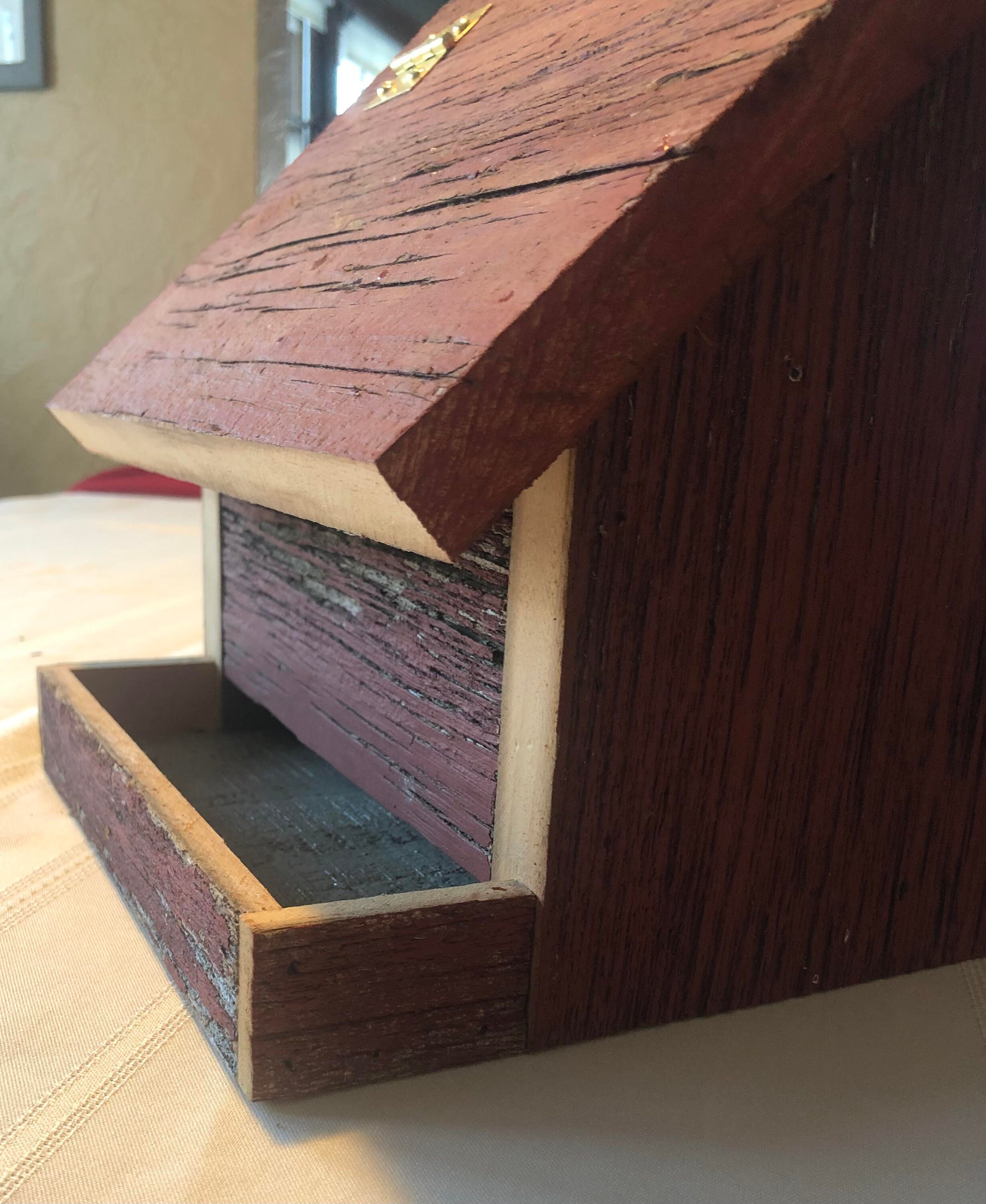 Repurposed Barnwood Bird Feeder - Etsy