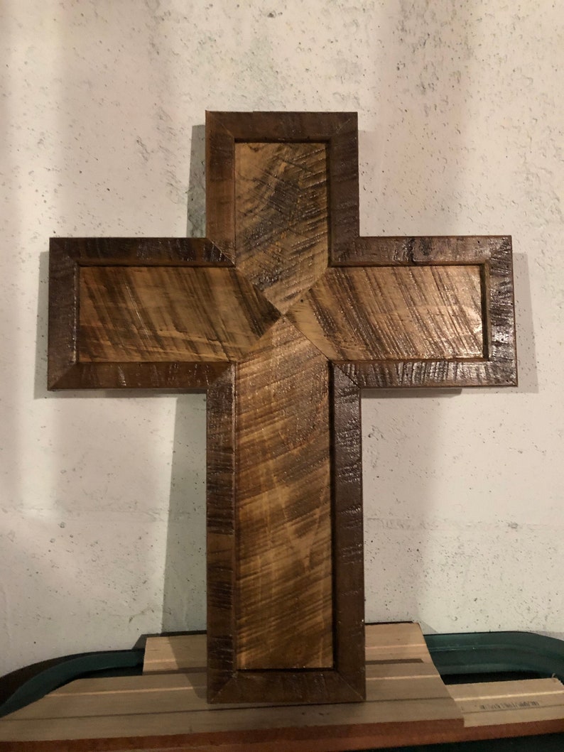 SMALL Rustic Repurposed Barn Wood Cross - Etsy