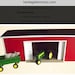 Handcrafted Wooden Toy Machine Shed - Etsy