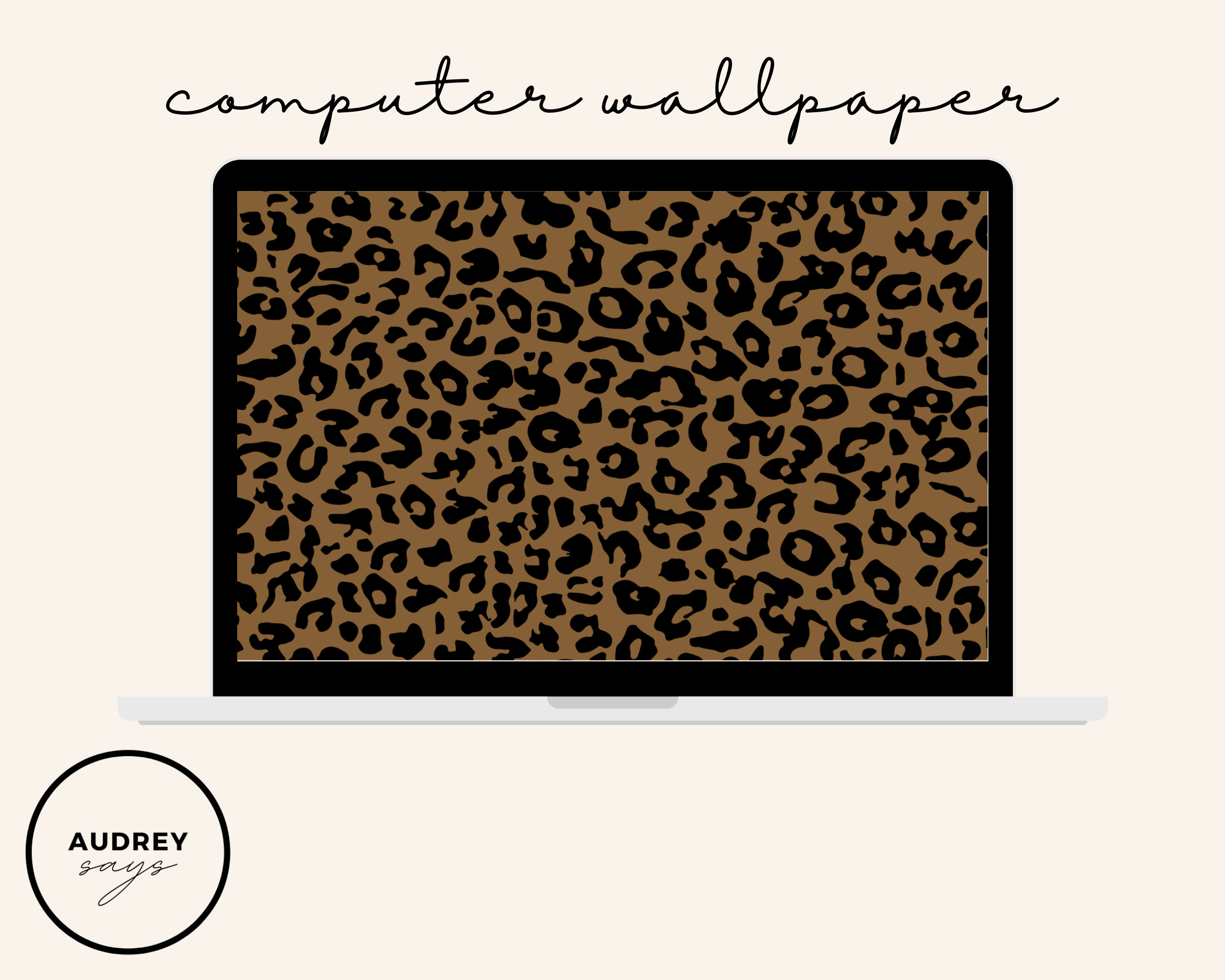 Cheetah Print Desktop Wallpaper