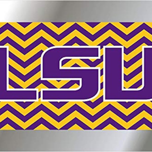Lsu Chevron - Etsy