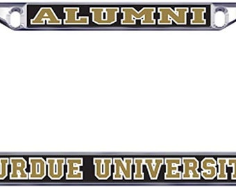 Purdue Alumni License Plate Frame - Etsy