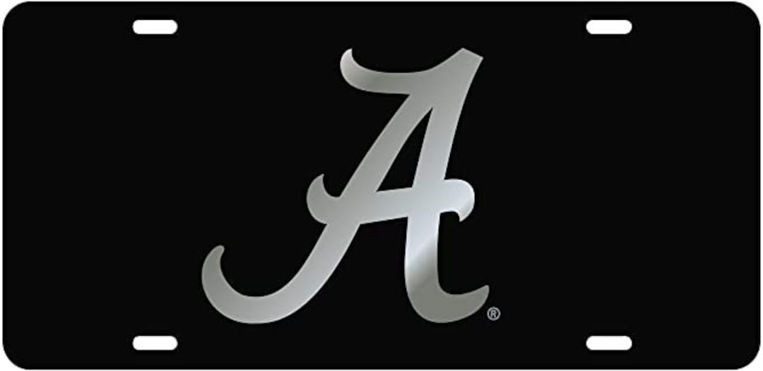 Alabama Crimson Tide Laser Cut License Plate / Car Tag Licensed NCAA - Etsy