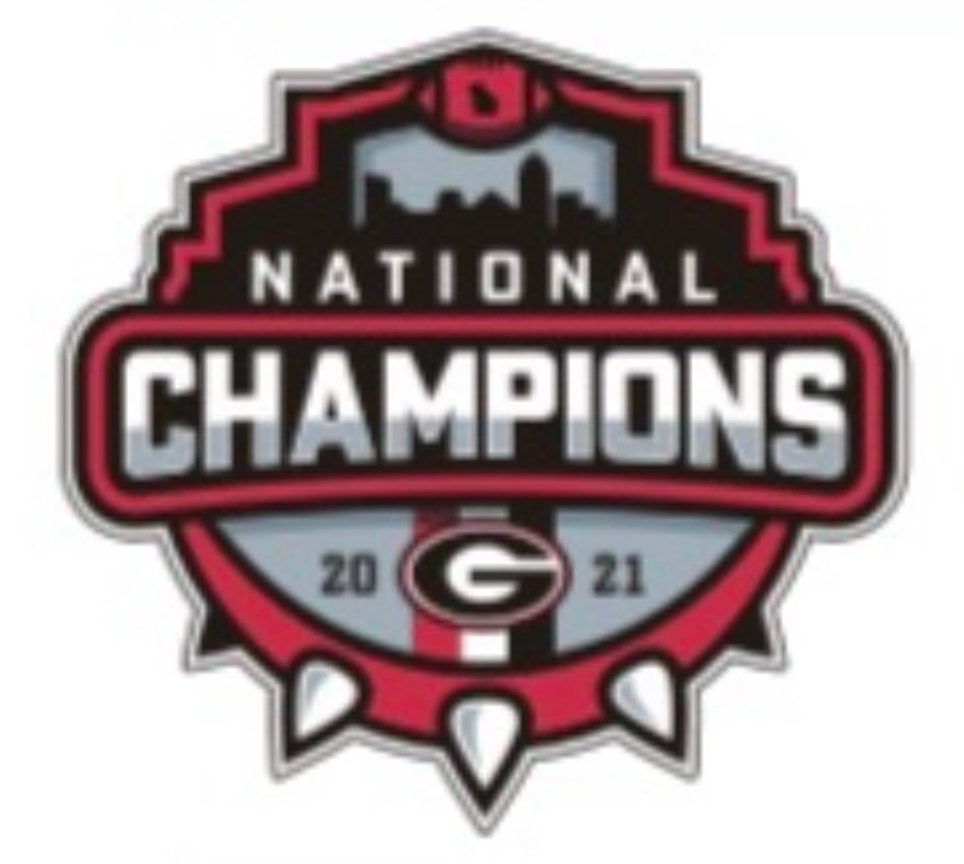 Georgia Bulldogs UGA 4” Premium Vinyl Decal Licensed 2021 National ...