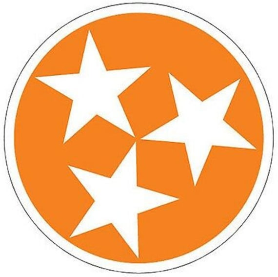 Tennessee Volunteers 4 Premium Vinyl Decal Licensed NCAA Tri - Etsy
