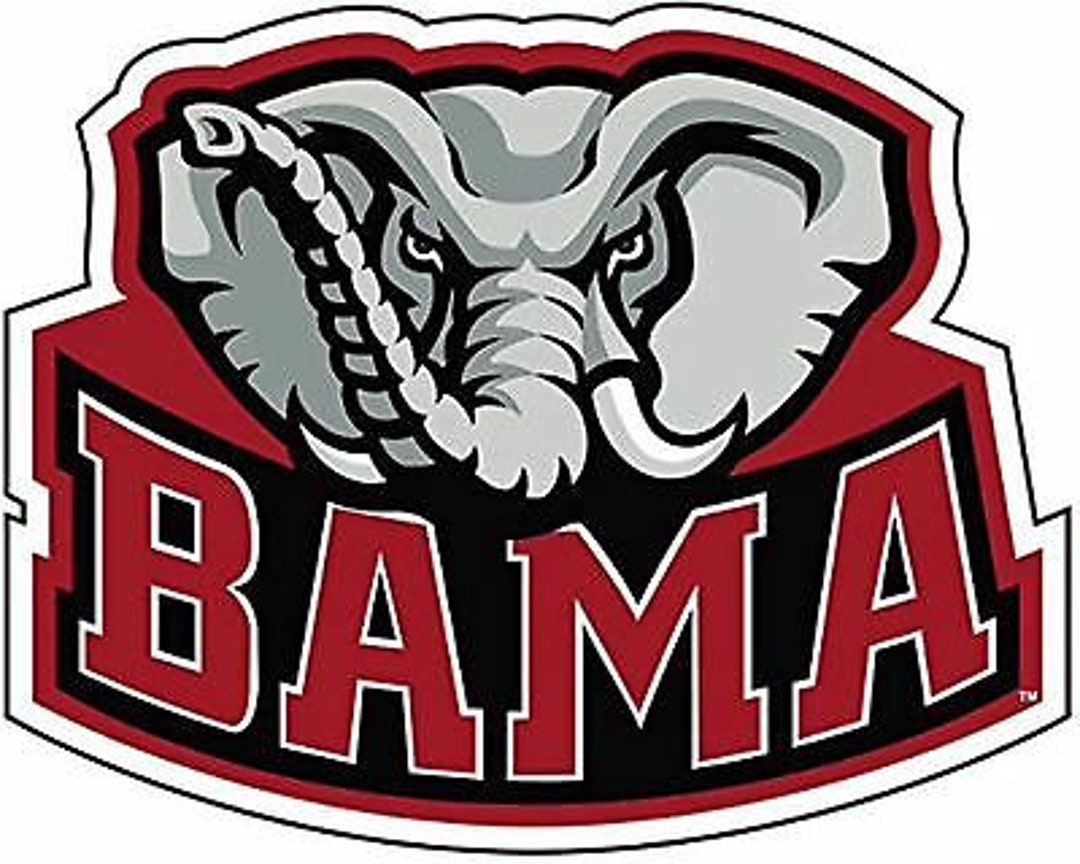 Alabama Crimson Tide 6” Premium Vinyl Decal Licensed NCAA - Etsy