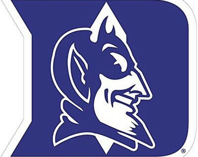 Duke Blue Devils 3” Premium Vinyl Decal Licensed NCAA Set of 2 - Etsy