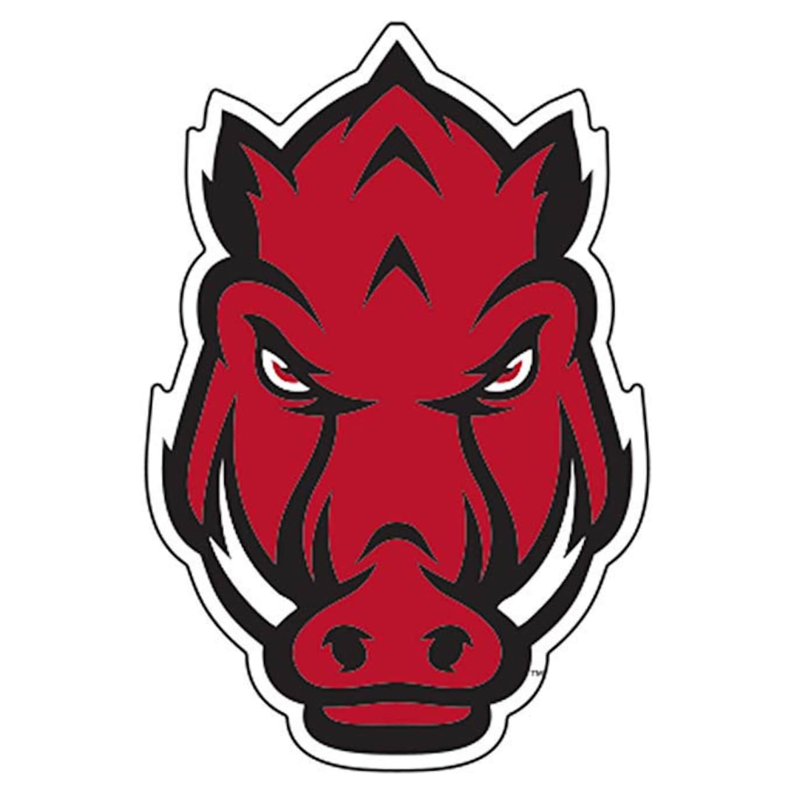 Arkansas Razorbacks 12” Premium Vinyl Decal Licensed NCAA - Etsy