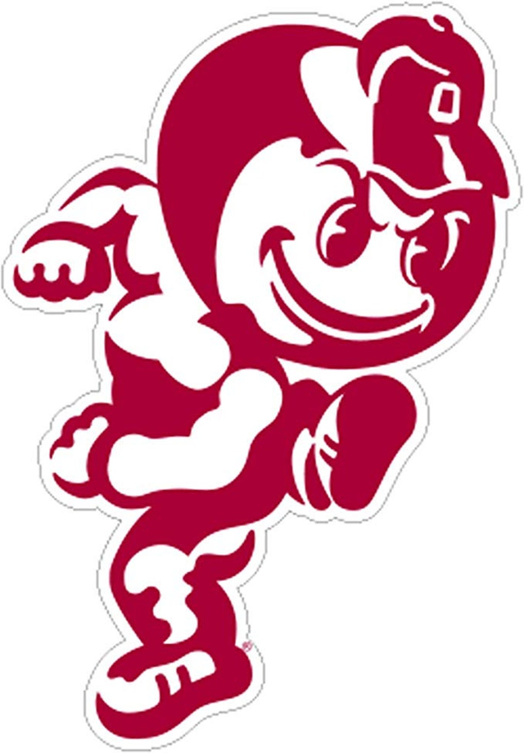 Ohio State Buckeyes 4" Premium Vinyl Decal Licensed NCAA Brutus - Etsy
