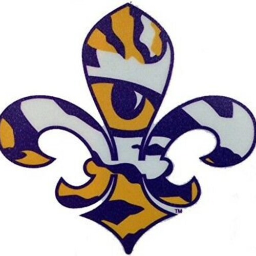 LSU Tigers 3 Premium Vinyl Decal Licensed NCAA Set of 2 - Etsy
