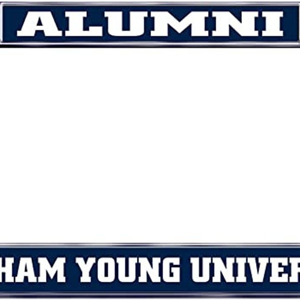 College Alumni License Plate Frame - Etsy