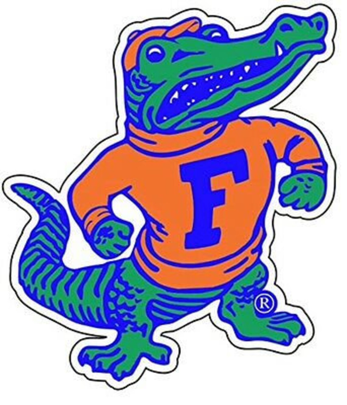 Florida Gators 12” Premium Vinyl Decal Licensed NCAA Albert - Etsy