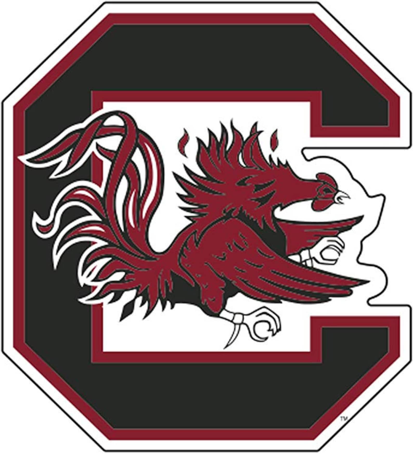 South Carolina Gamecocks 12” Premium Vinyl Decal Licensed NCAA - Etsy