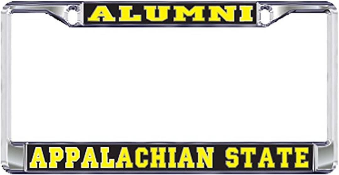 Appalachian State Mountaineers License Plate Car Frame Alumni - Etsy