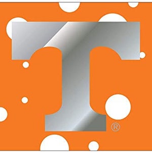 Tennessee Vols Laser Cut Polka Dot License Plate / Car Tag - Etsy
