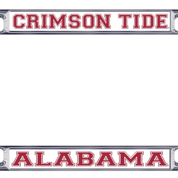 Alabama Crimson Tide License Plates - Etsy