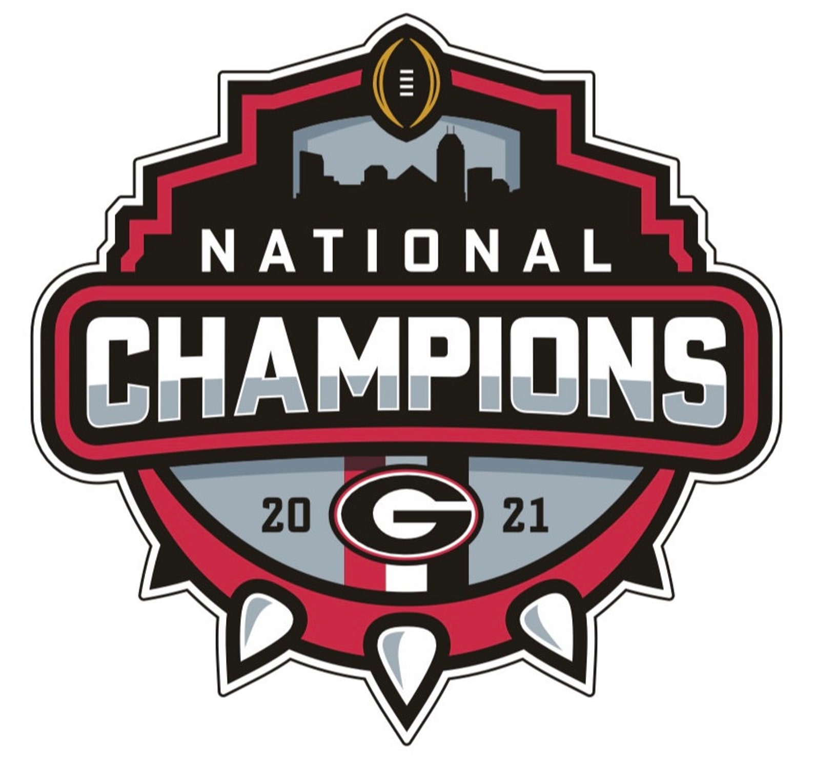 Georgia Bulldogs UGA Premium Vinyl Decal Licensed 2021 | Etsy